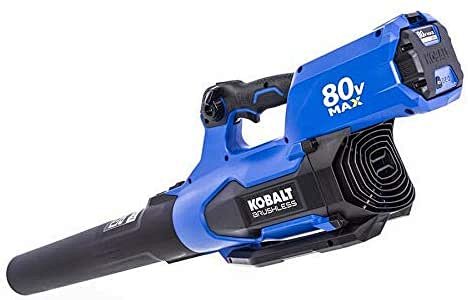 Amazon.com : Kobalt Baretool 80-Volt Max Lithium Ion 630-CFM Brushless ...