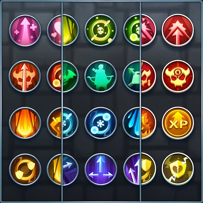 Hunter: spells icons, Maksym Sabetskyi : Development of spell icons for ...