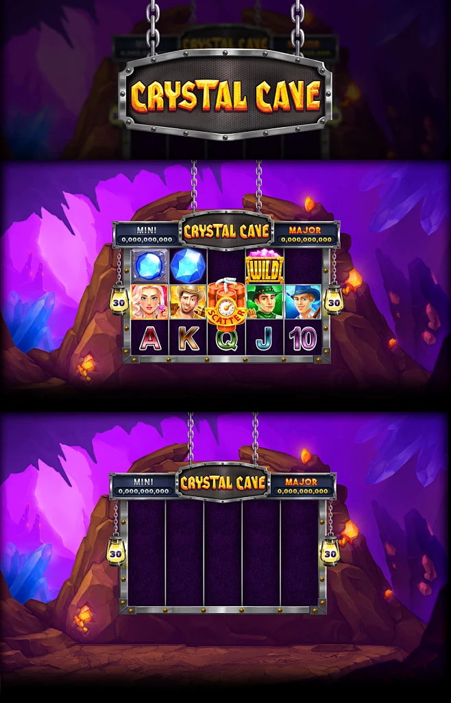 Crystal Cave Slot : Slot Crystal Cave-花瓣网