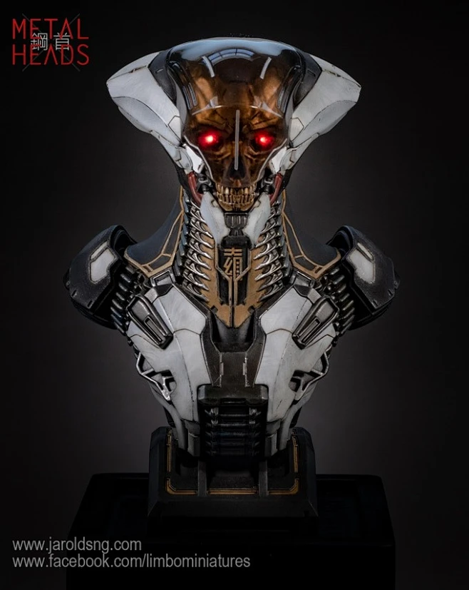 METAL HEAD : Statue Bust Kickstarter Launch-花瓣网