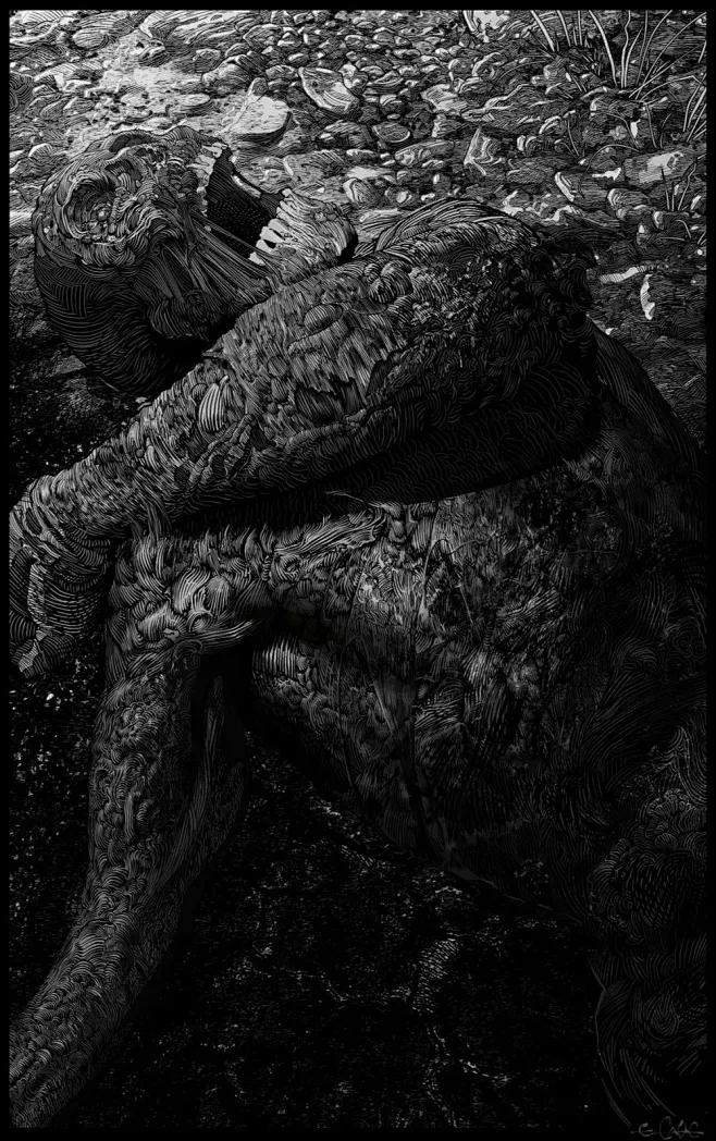 插画师Evan Cagle作品欣赏！每一张都很有故事感-花瓣网