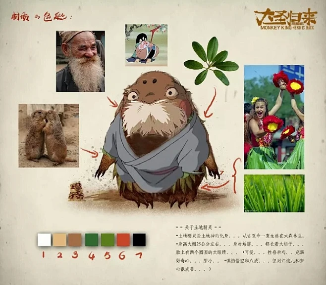 《大圣归来》美术设计——角色篇 - AcFun弹幕视频网 - 中国宅文化基地-花瓣网