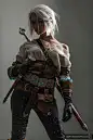 Ciri of Cintra Cosplay by CostumeBiz-花瓣网