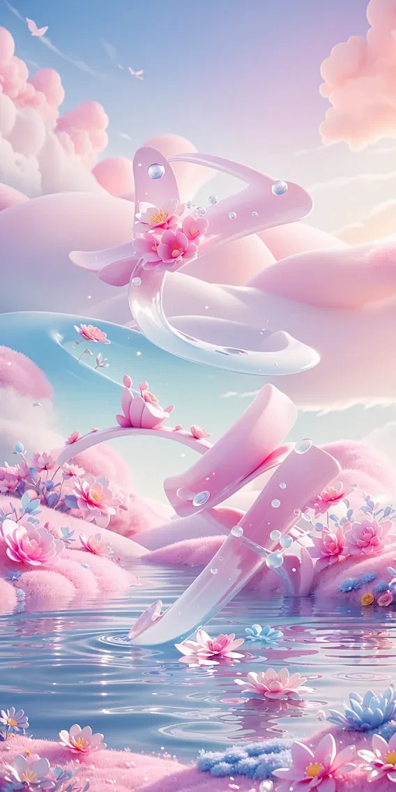 梦幻3D场景-LoRA-BOE-LiblibAI-花瓣网