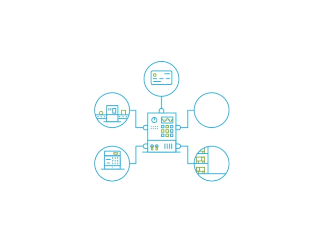 This is a rejected concept developed for Brightpearl's homepage icon ...