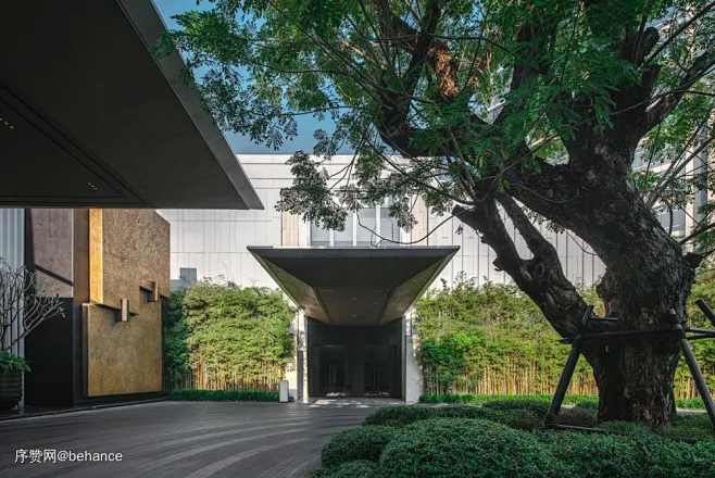 泰国 | 曼谷四季酒店 | 景观 | 2021| ENTRANCE & ARRIVAL COURTYARD + LANDSCAPE ...