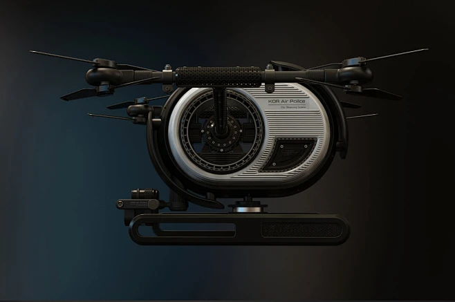 This lean mean police drone is our law enforcement’s version of KITT from Knight Rider - Yanko ...