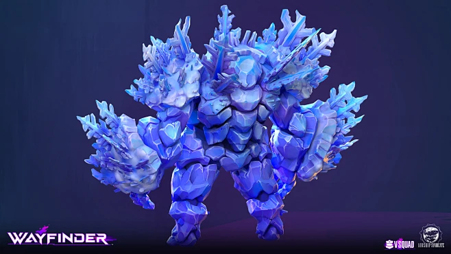 Ice Titan Boss - Wayfinder-花瓣网