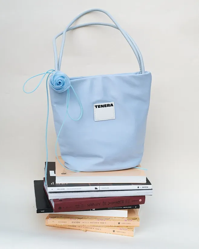 THE TENERA LOOK | NEW IN — SS25 Nylon Bucket Bag with Choker ——A bucket ...