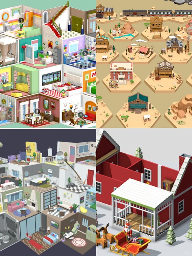 2000+C4D蜂巢房间_1_3D建模备忘录_来自小红书网页版