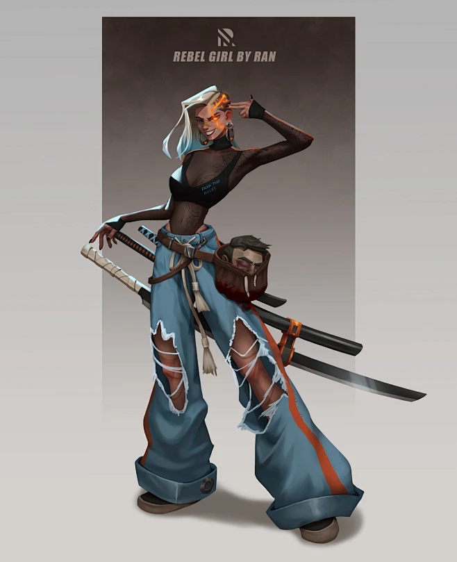 Rebel Girl-花瓣网