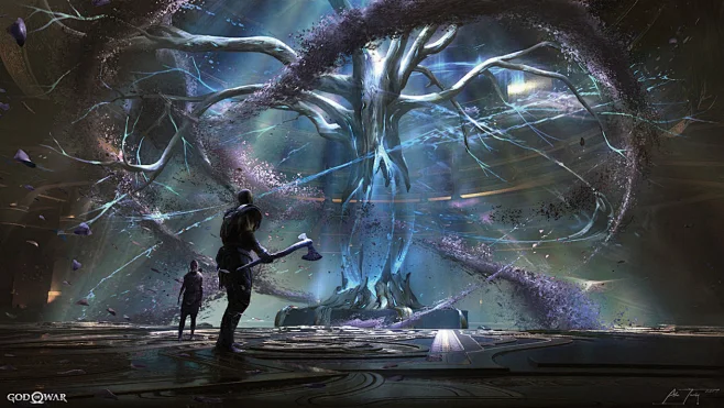 gow-world-tree图片_{影视·游戏} 特效图片素材-花瓣网