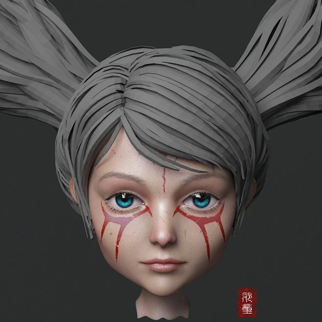 皮肤材质测试-花瓣网