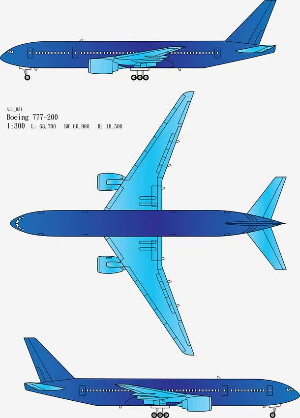 矢量飞机3631_新图网 https://ixintu.com Boeing 777200 飞机 矢量 飞机图 飞机线条图 飞机模型图 Air 客机 战机 交通工具 现代科技-花瓣网