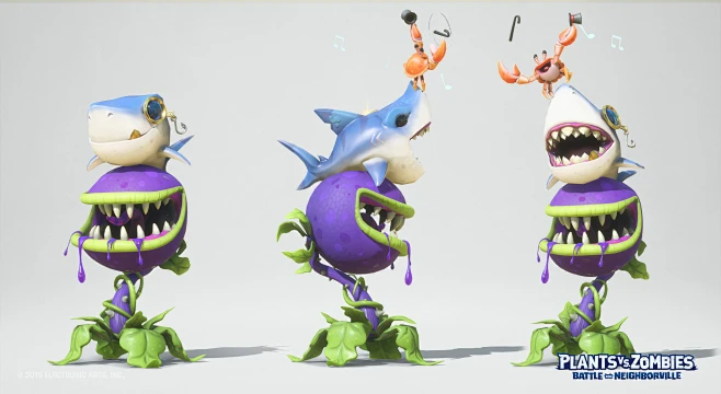 PvZ: Battle For Neighborville | Chomper Skins-花瓣网