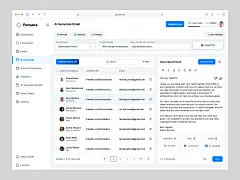 Persana AI – AI Email Generator Dashboard by Shahid Miah UI UX Designer for Wavespace - UI/UX ...