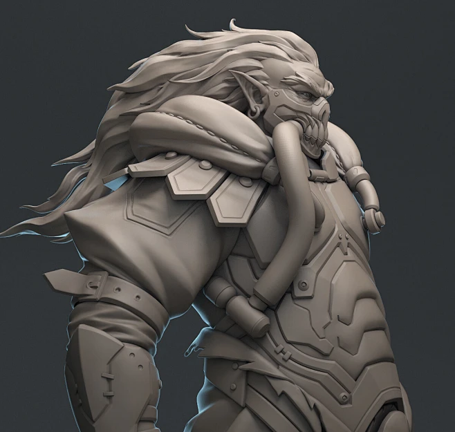 Sea Queen, Pavel Protasov : A real-time character made for Artstation ...