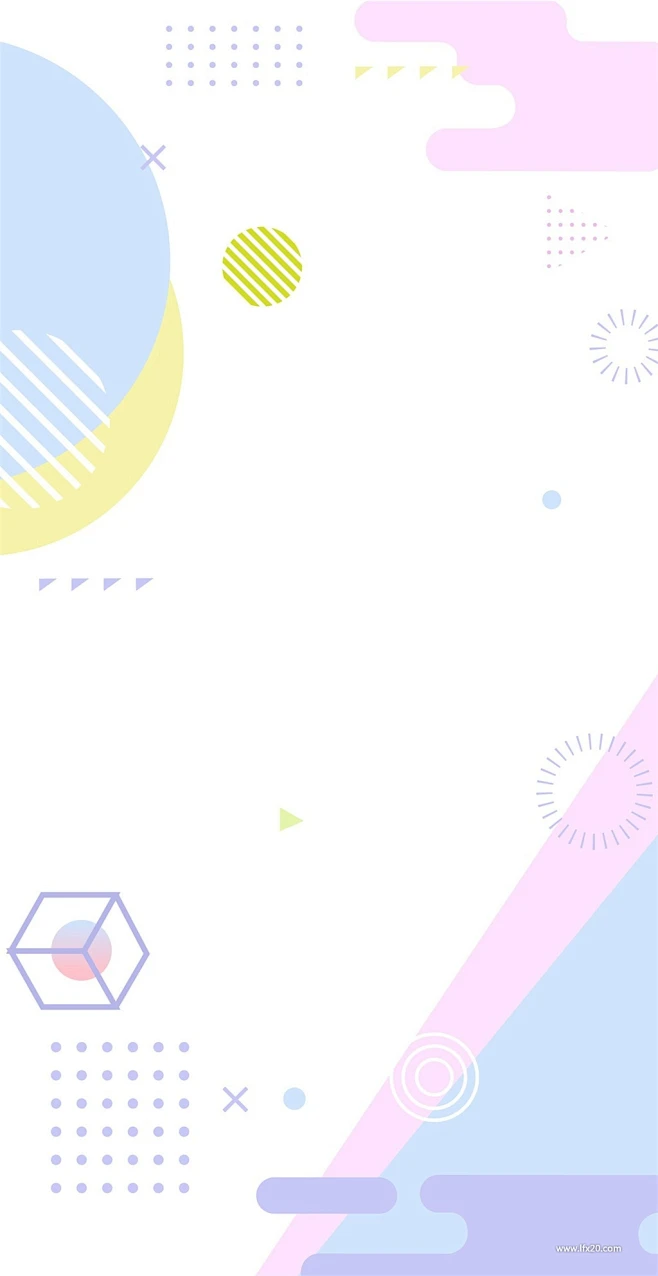 简约时尚几何花纹图形渐变背景海报-花瓣网