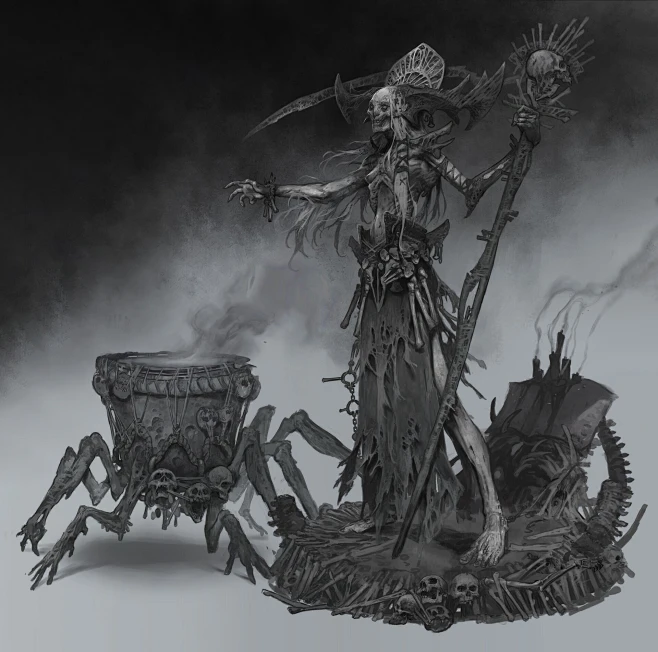 Bestiarum - Baba Yaga-花瓣网