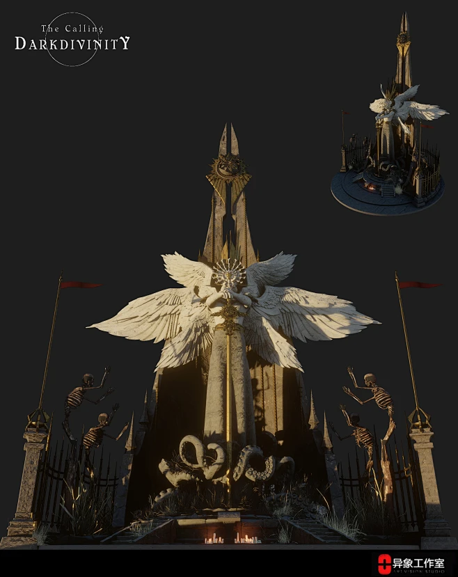 工作室给Darkdivinity the calling 概念-花瓣网
