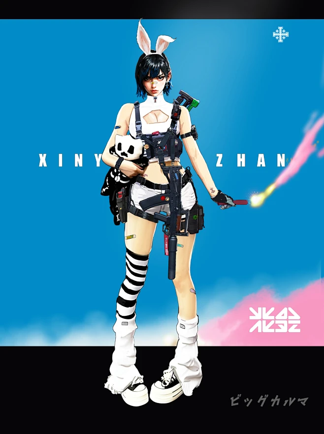 bunny girl-花瓣网