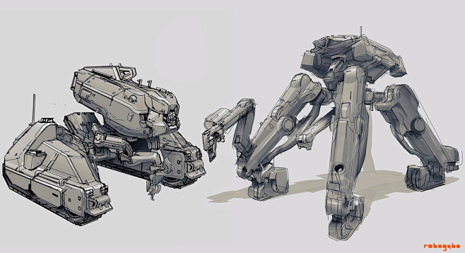 MINE mech vehicles