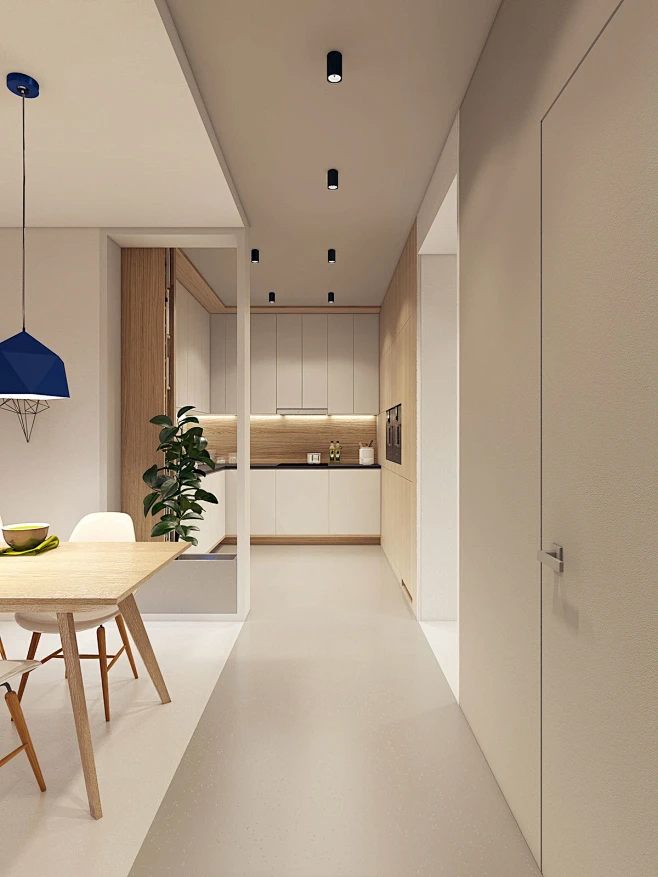 Simple Things : Flat interior designed by PLASTERLINA -花瓣网