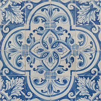 Blue Azulejo Tiles Textures and Pictures-花瓣网