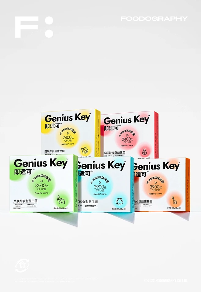 产品摄影 | Genius Key益生菌 X 食摄集-花瓣网