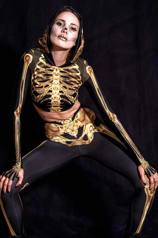 Golden Skeleton Matching Set : No grave can hold yo body down. Come ...