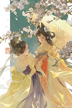 插画l国风图片大全-插画l国风高清好看的图片--花瓣TonforldllILL的画板