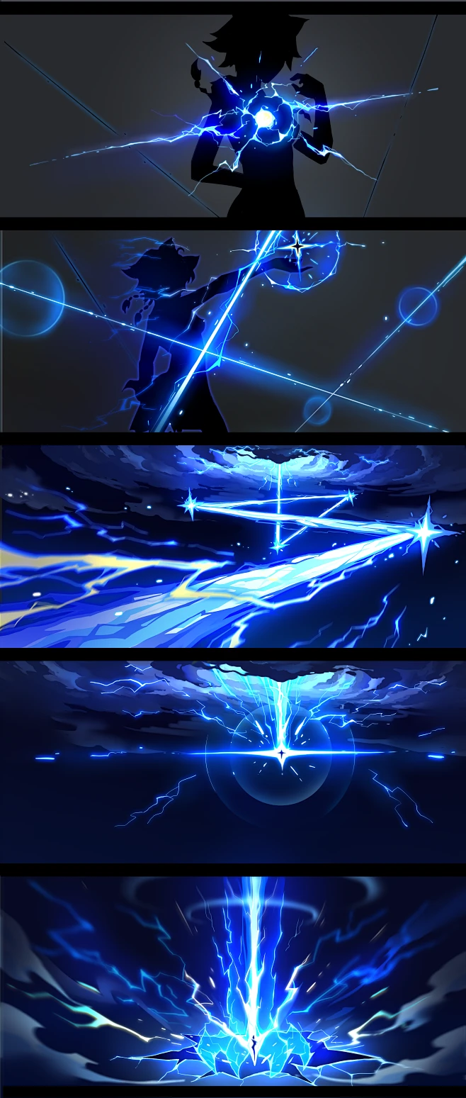 白虎-游戏特效原创作品-Magesbox-花瓣网