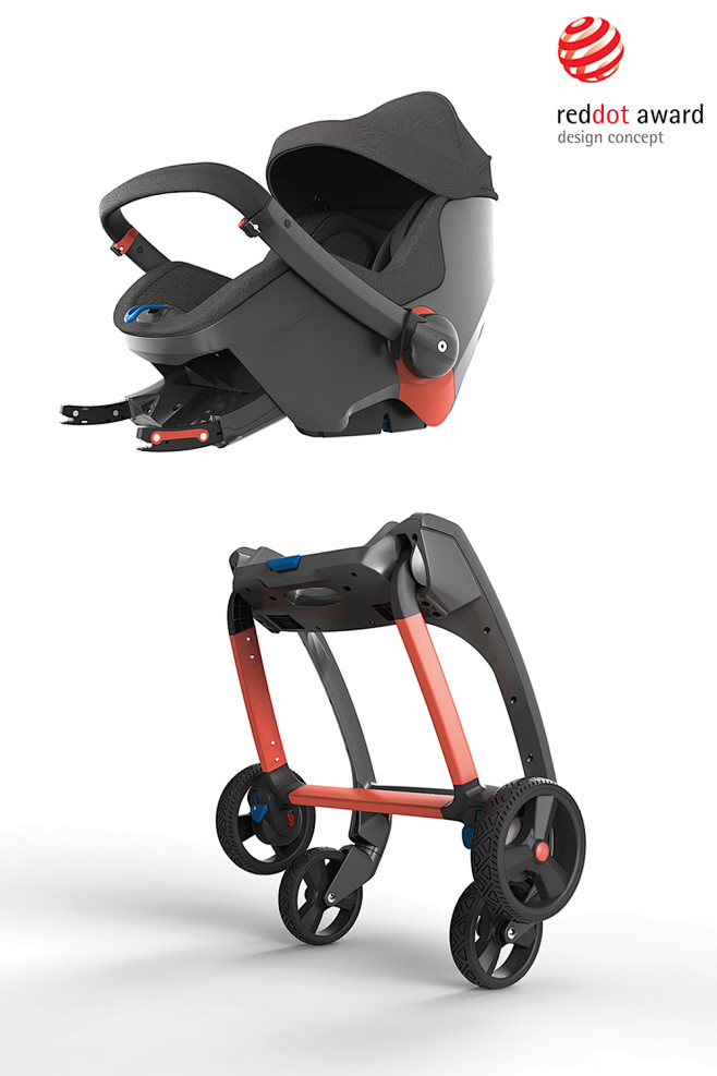 Smart Infant Carrier %7C 红点设计概念大
