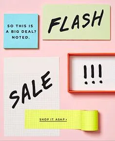 Loft: FLASH SALE. Make a note of it. | Milled图片_类目入口图片素材-花瓣网