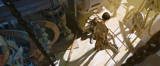 fall, Aliya Chen : fall by Aliya Chen on ArtStation.-花瓣网