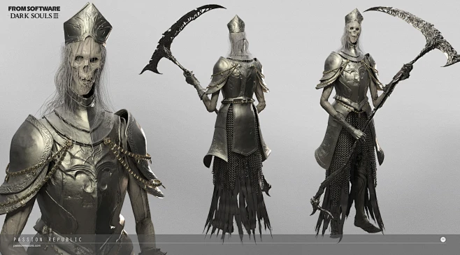 Darksoul 3 CG Modeling, Passion Republic : 3D character and creature ...