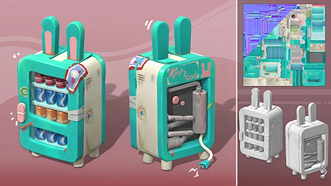 Bunny Fridge, Eloïse Avice : Hello there ! I present to you my little ...