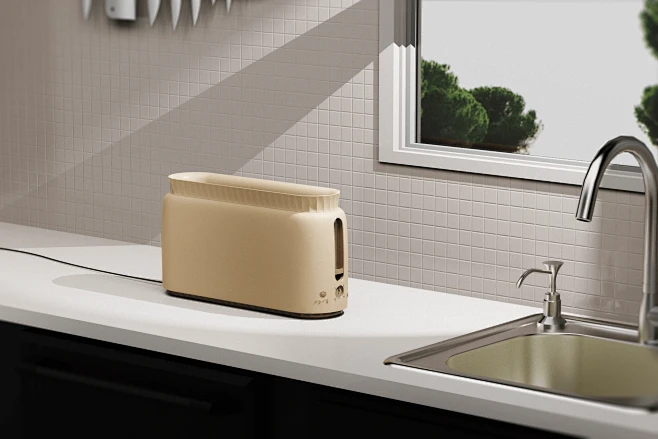 blind Braille bread eat industry kitchen product design safe toaster ...