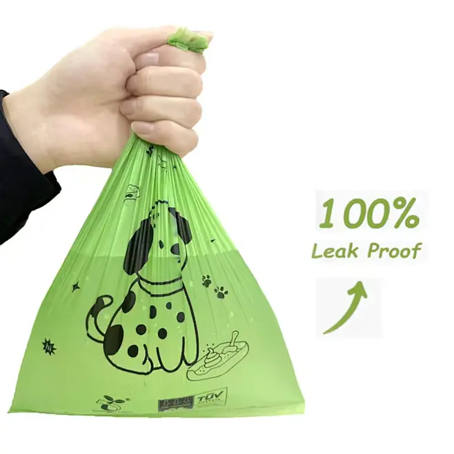 Pet Fully Biodegradable Trash Bag Dog Poop Bags Bulk Scented Poo Bag ...