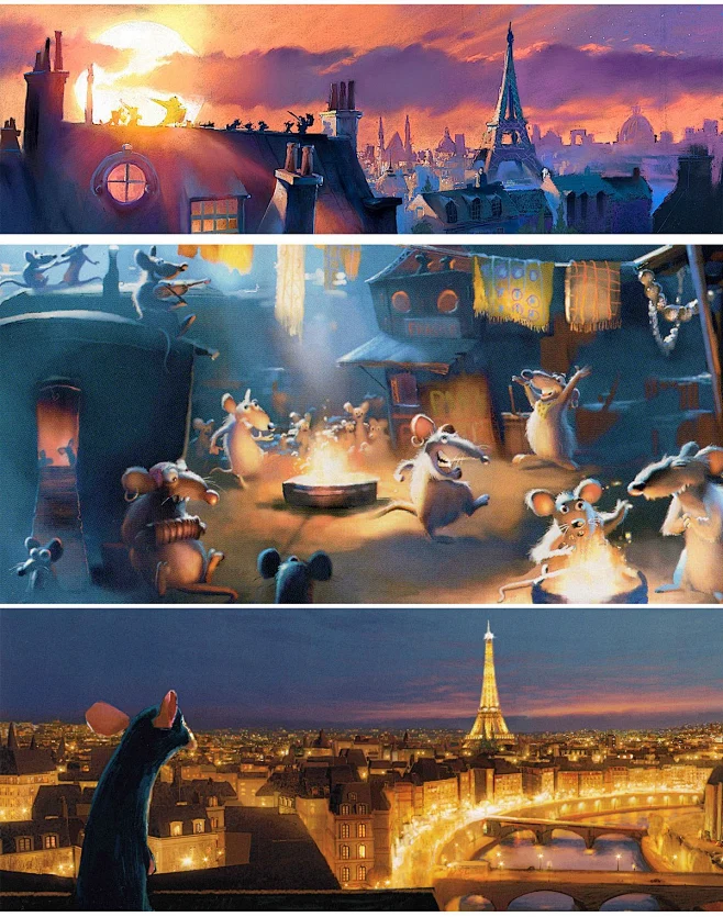 欧美q版室外场景原画来自cgbook.cn (2016)-花瓣网