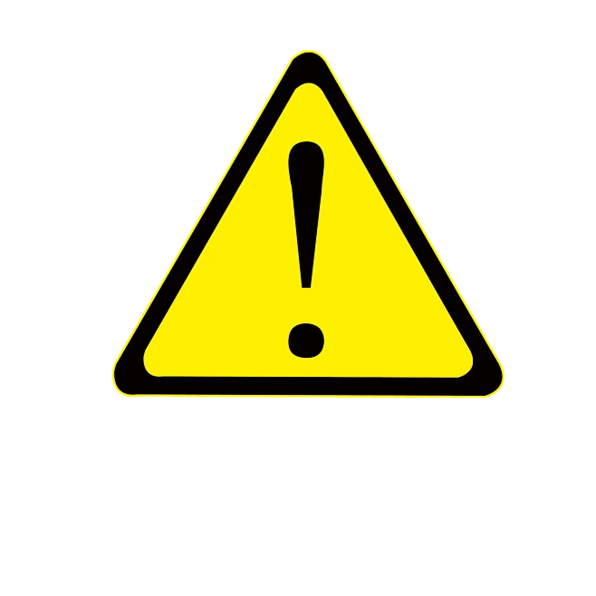 注意安全矢量图标-花瓣网