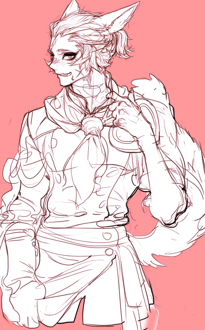 FFXIV my cat boy [12]-花瓣网
