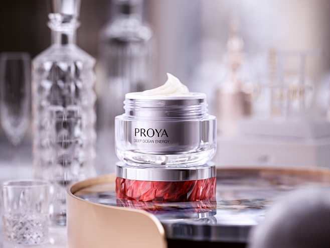 Proya珀莱雅｜红宝石系列静帧渲染