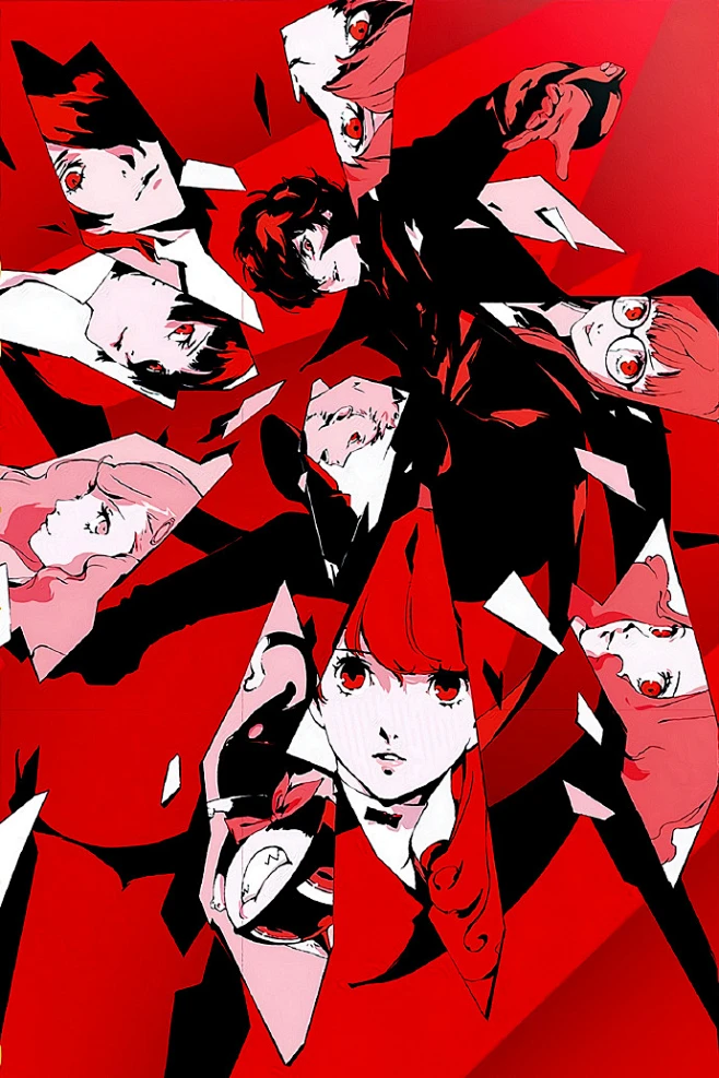 #P5R# 限定版封面清晰图 图2是P5A的BD&DVD收纳盒 -花瓣网