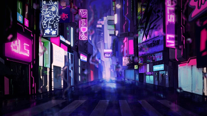 搜狗图片搜索 - 赛博朋克-花瓣网