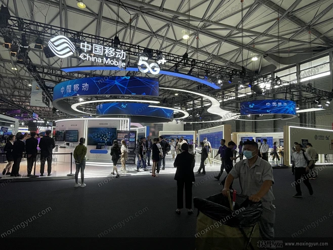 2023MWC上海世界移动通信大会展会现场照片-花瓣网