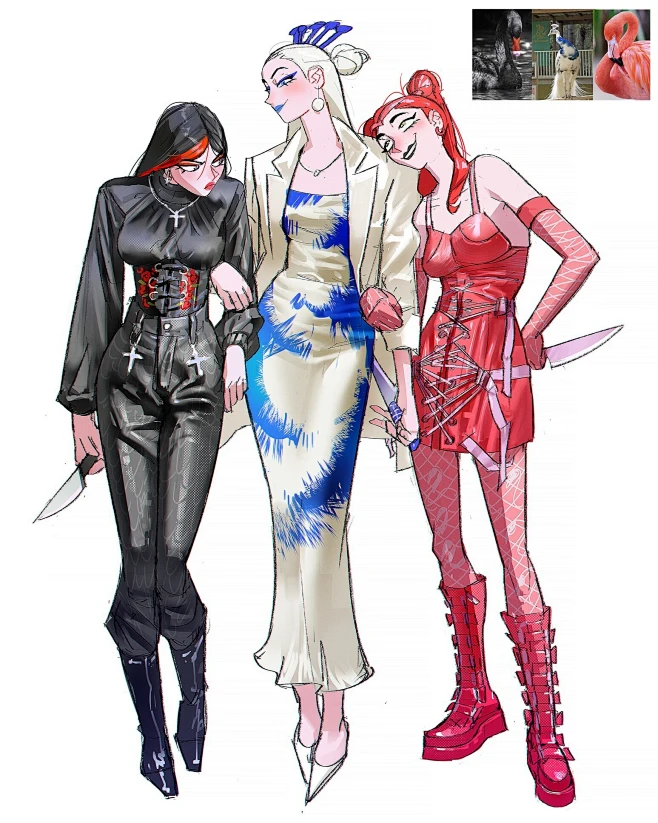 西班牙画师Ramón Nuñez最近的拟人系列更新~ 这回是一些奇奇怪怪的动物组合 TwiRamon_N90-花瓣网