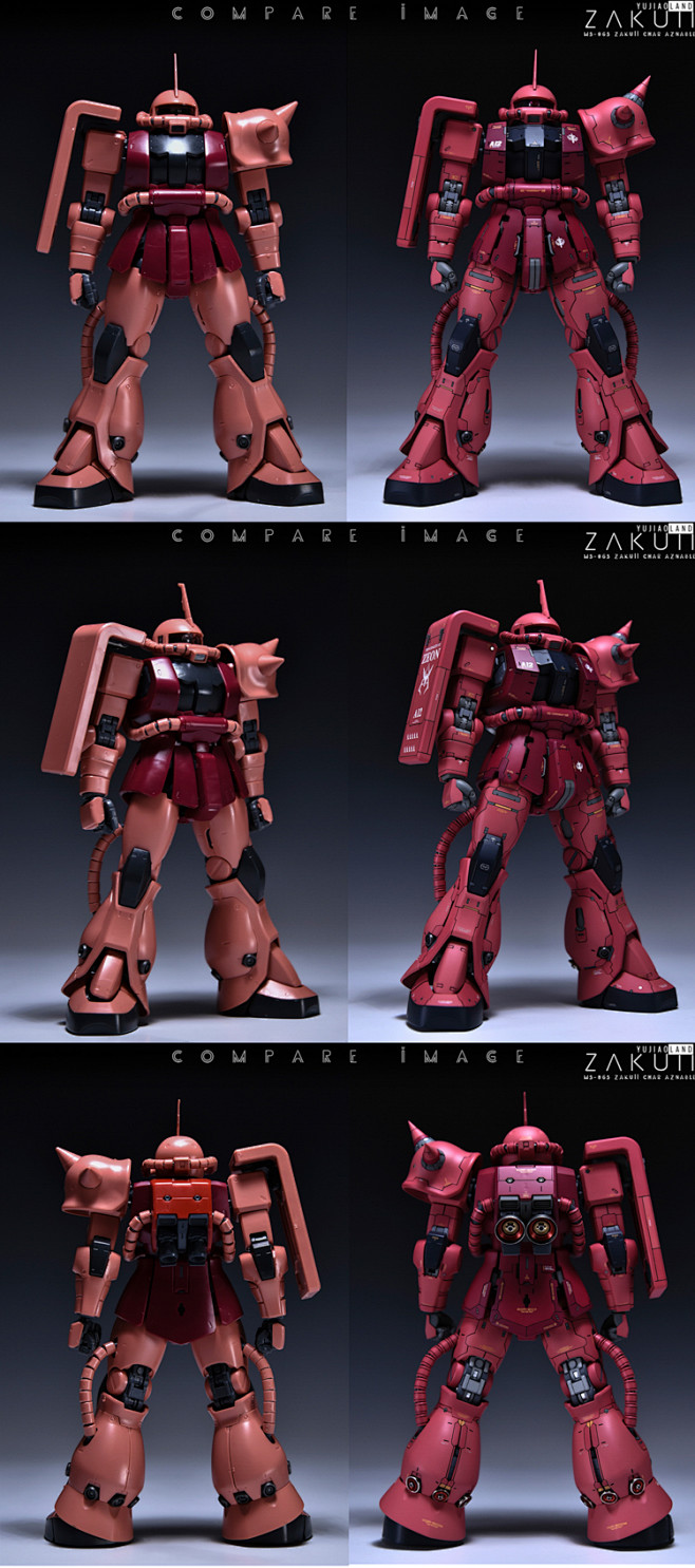 超越模型 育胶乐园 扎古 GK改件1/100 MG 扎古2 ZAKU 5月初发货-淘宝网