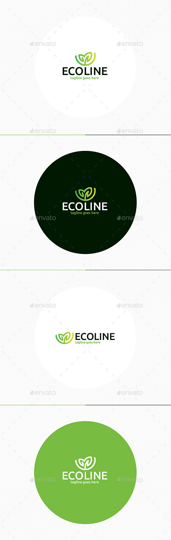 Eco Line Logo - Nature Logo TemplatesEco Line Logo - Nature Logo ...