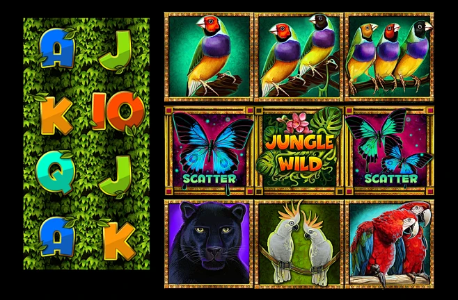 Jungle wild Slot : Jungle wild slot. -花瓣网